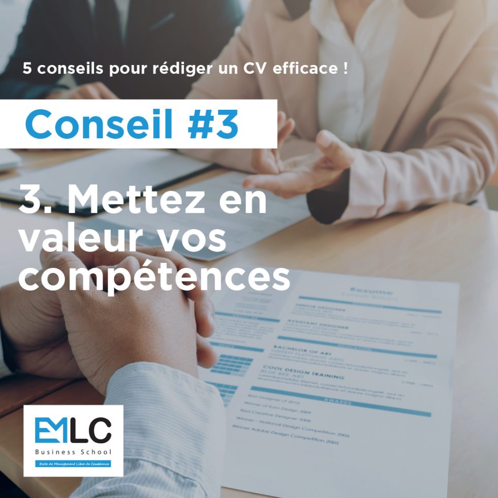 5 conseils pour rédiger un CV efficace